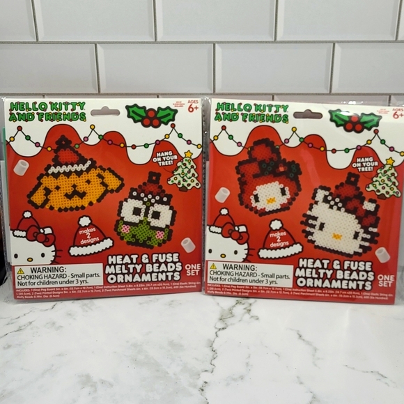 Hello Kitty | Toys | Hello Kitty Melt Fuse Bead Ornament Art Kits ...